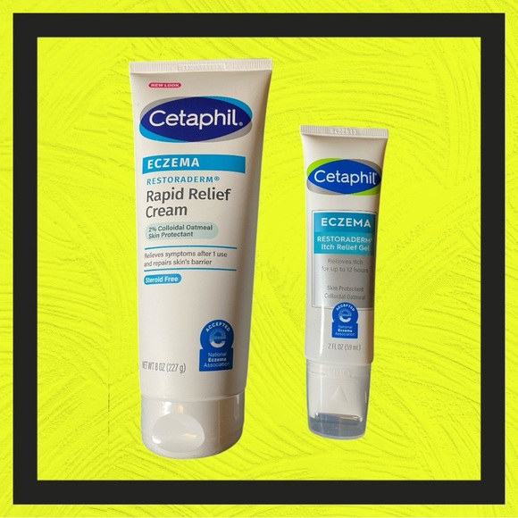 Cetaphil | Bath & Body | Cetaphil Eczema Relief Cream And Gel Set ...